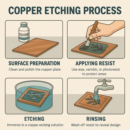copper plate printing process